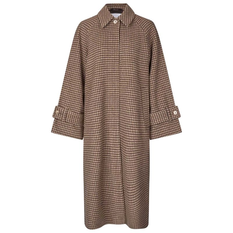 Samsoe & Samsoe Jas Alma taupe maat S - Bestel online