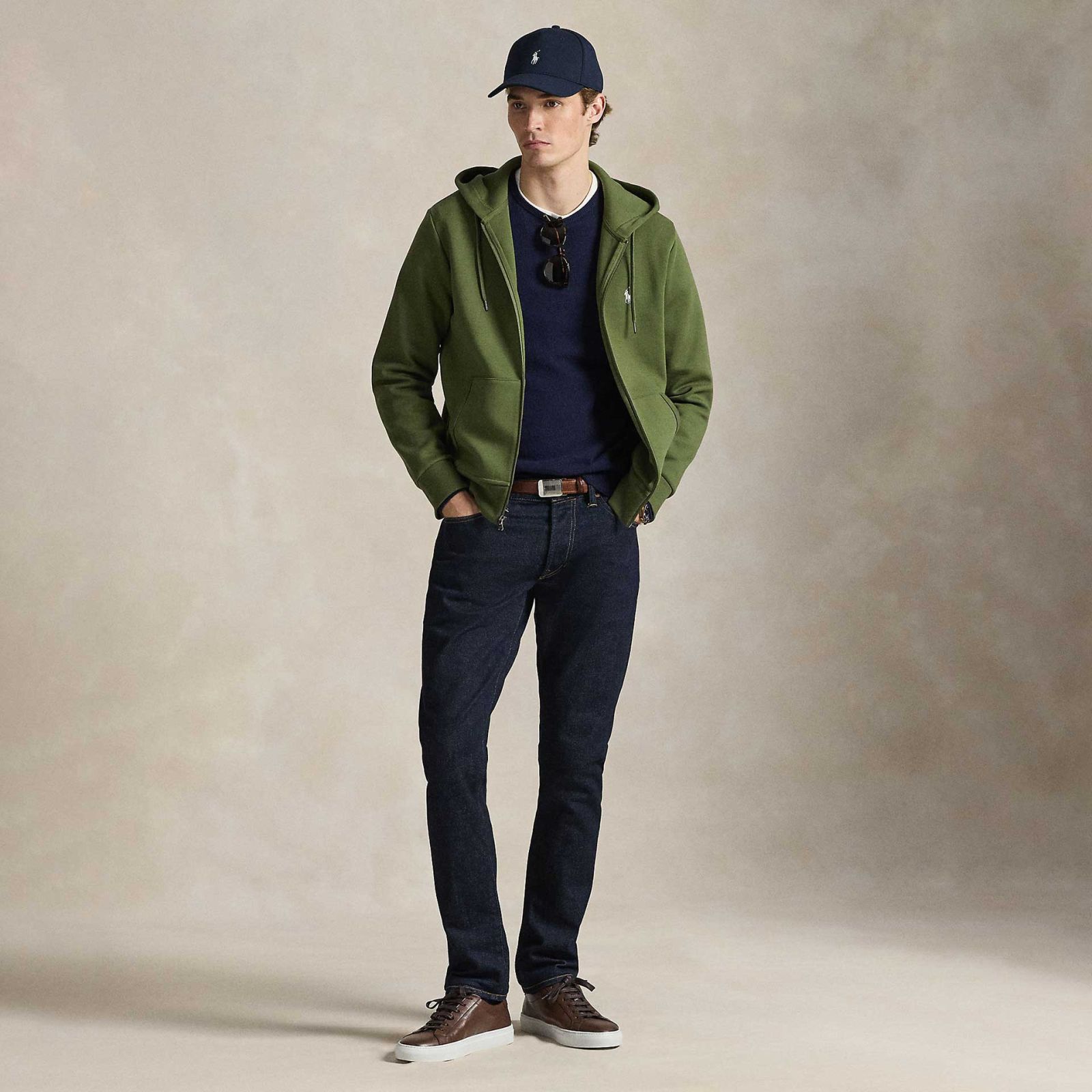 Polo Ralph Lauren Vest olijf maat L - Bestel online