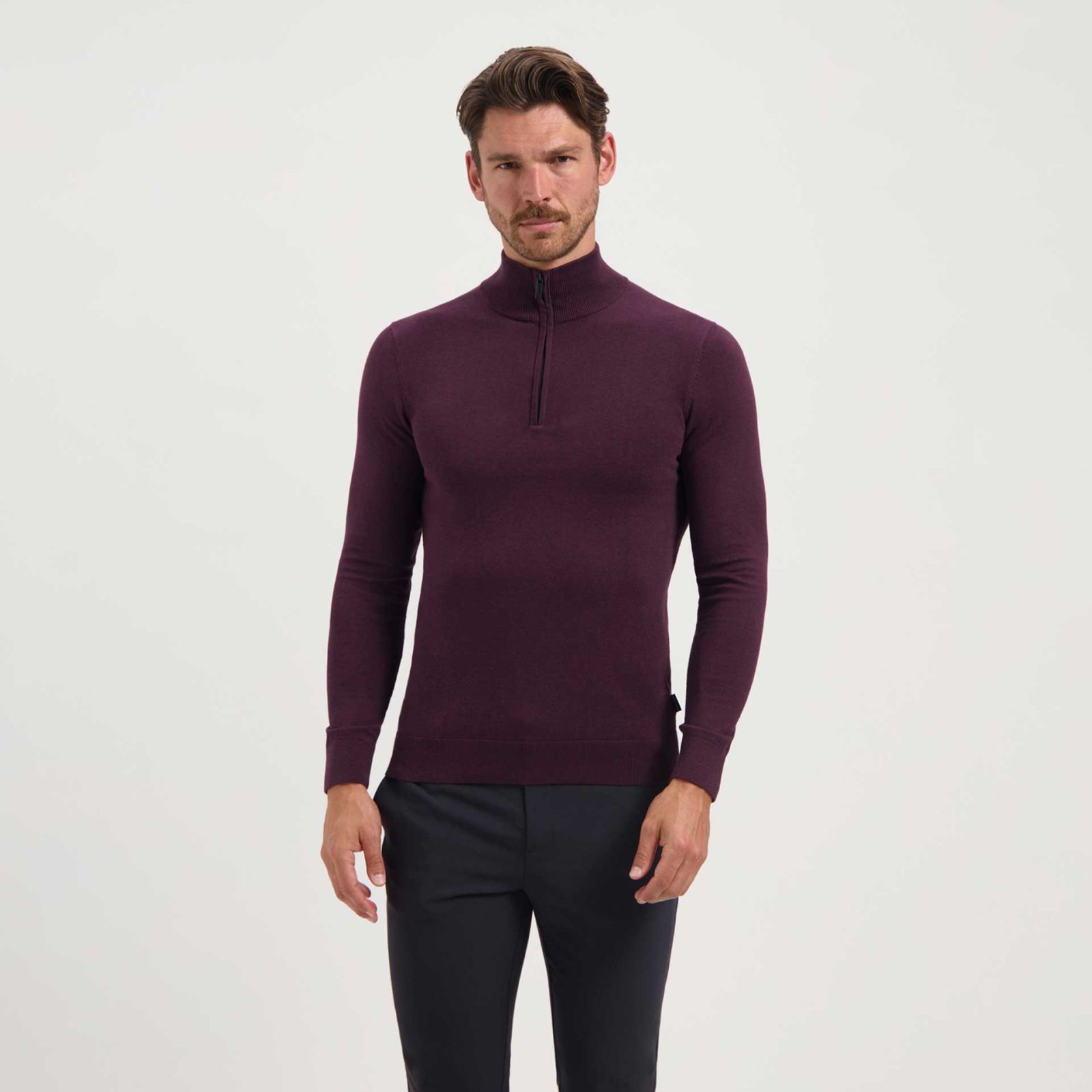 Saint Steve Sweater Cas paars maat L - Bestel online