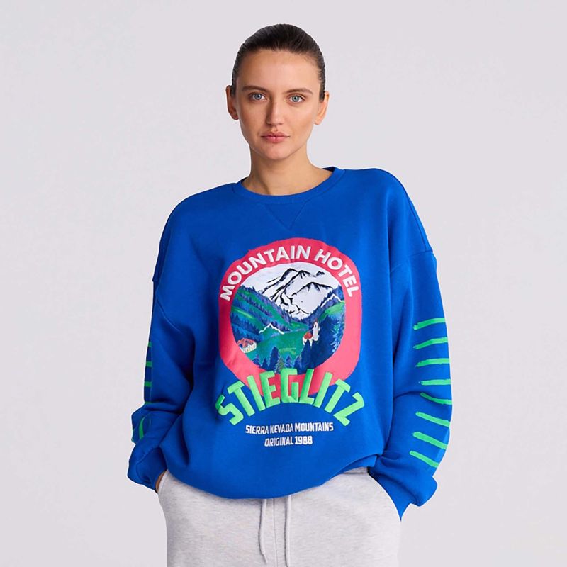 Stieglitz Sweater Humberto blauw maat XXS - Bestel online