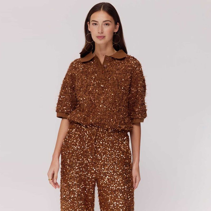 Harper & Yve Top Sanny bruin maat XS - Bestel online